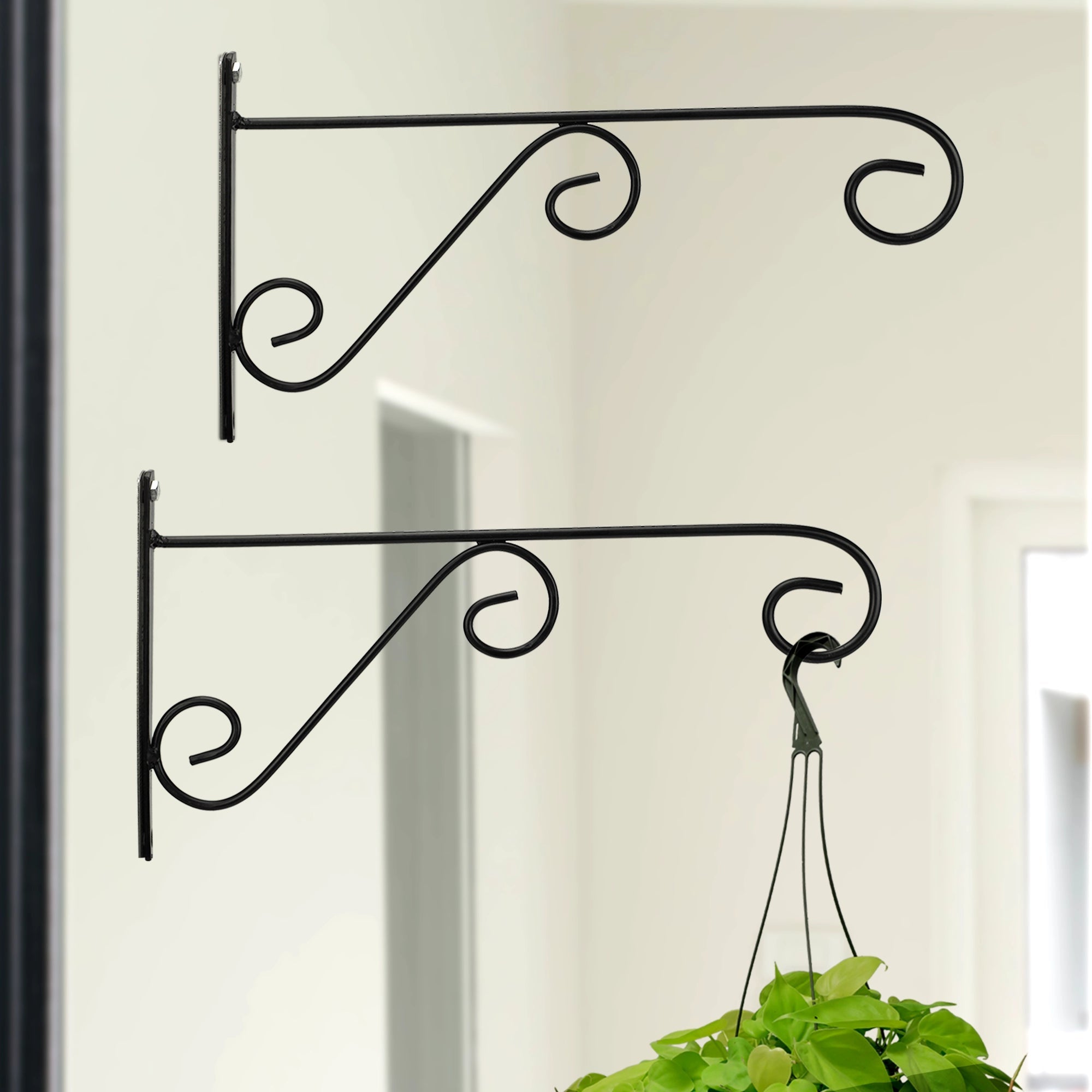 Urban Plant Metal Wall Bracket - (Set of 2)